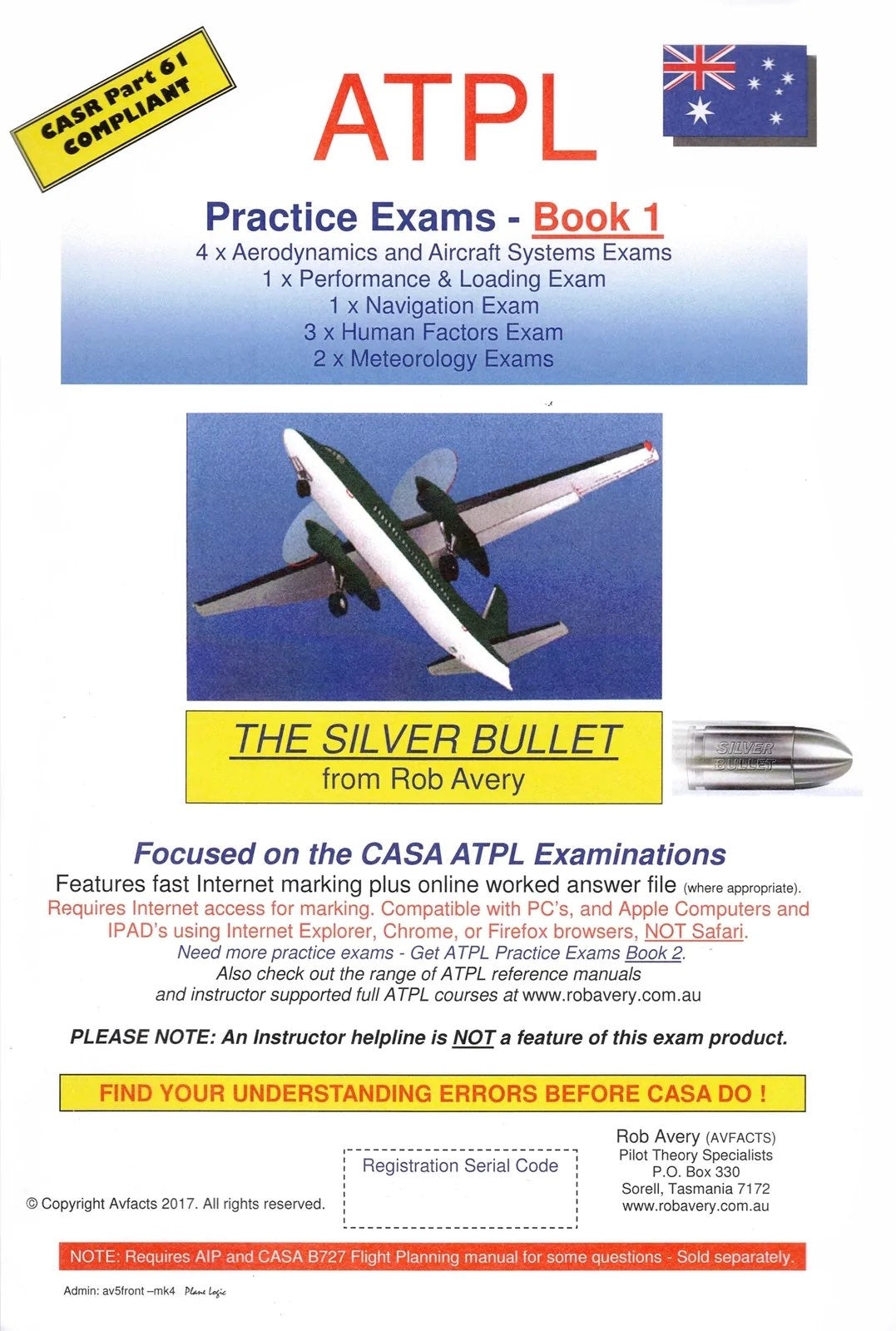 Avfacts by Rob Avery ATPL Practice Exams Book 1 - AV5